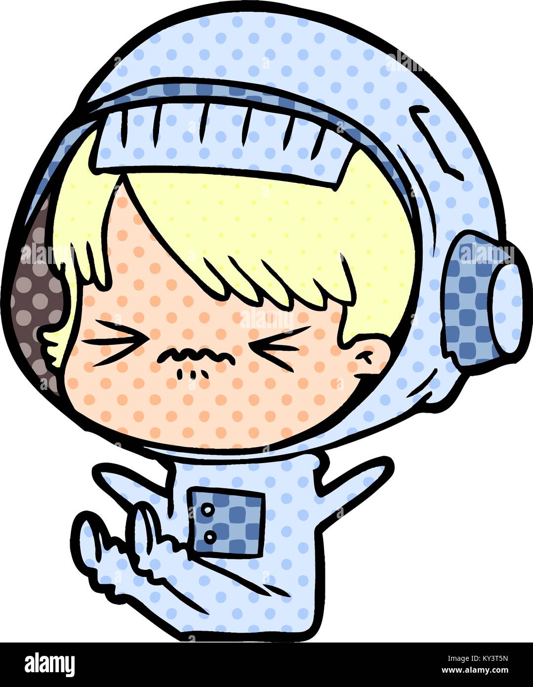 Girl Temper Tantrum Cartoon