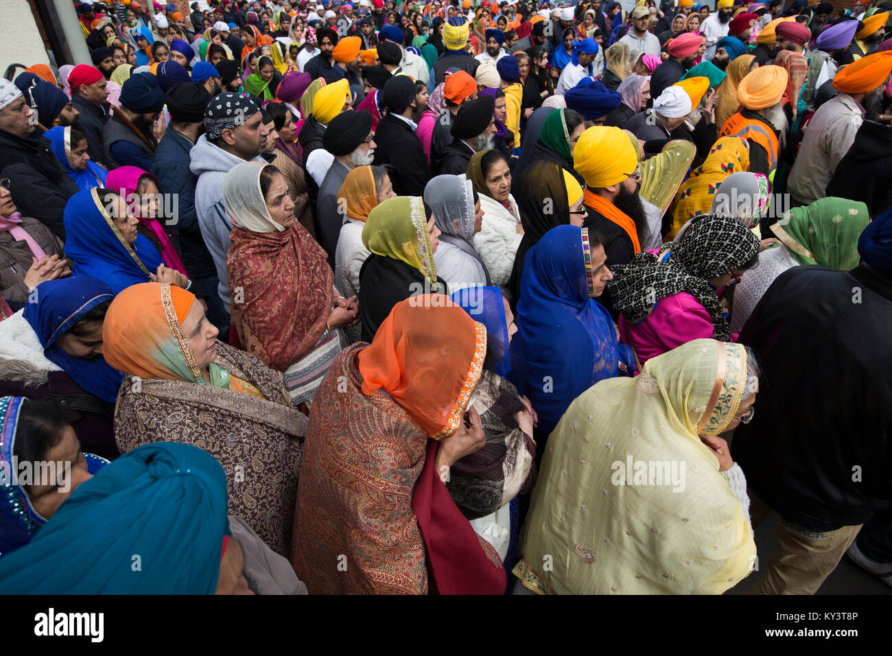 Sikhism People Praying