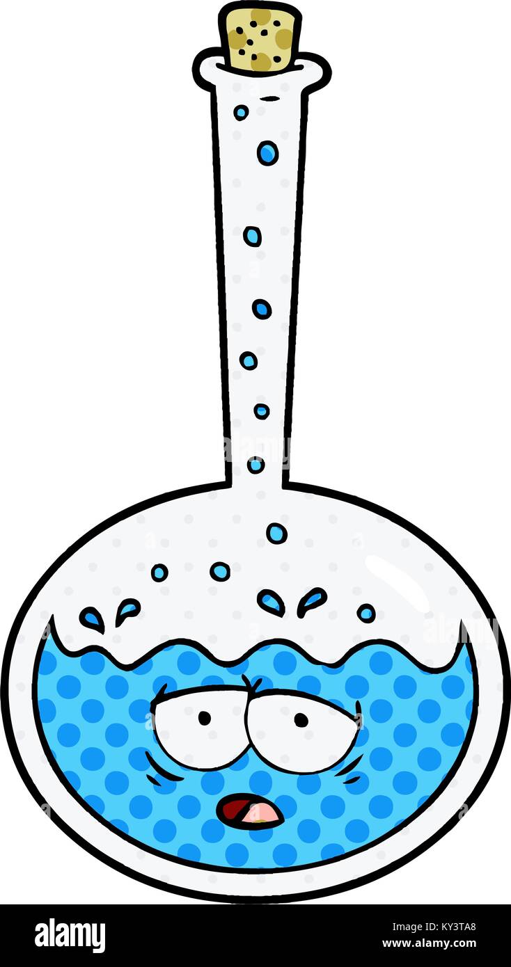 cartoon chemical reaction Stock Vector Image & Art - Alamy
