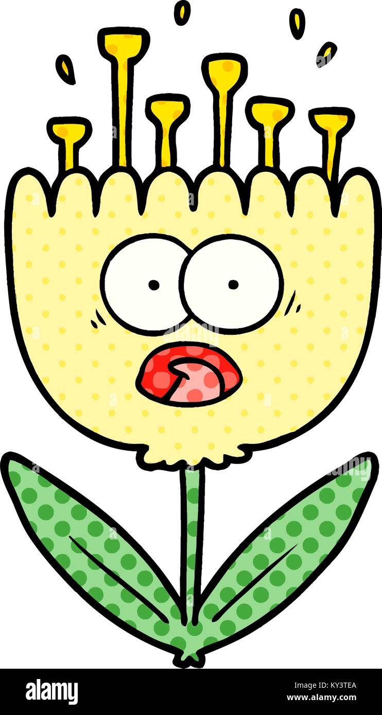 Scared flower Stock Vector Images - Alamy