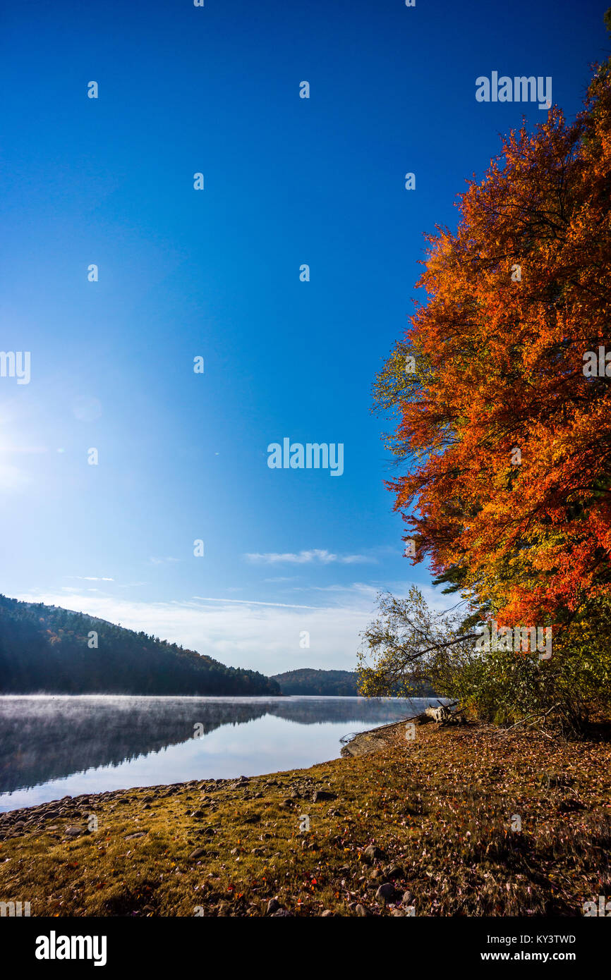 Saville Dam Barkhamsted Reservoir Barkhamsted, Connecticut, USA Stock ...