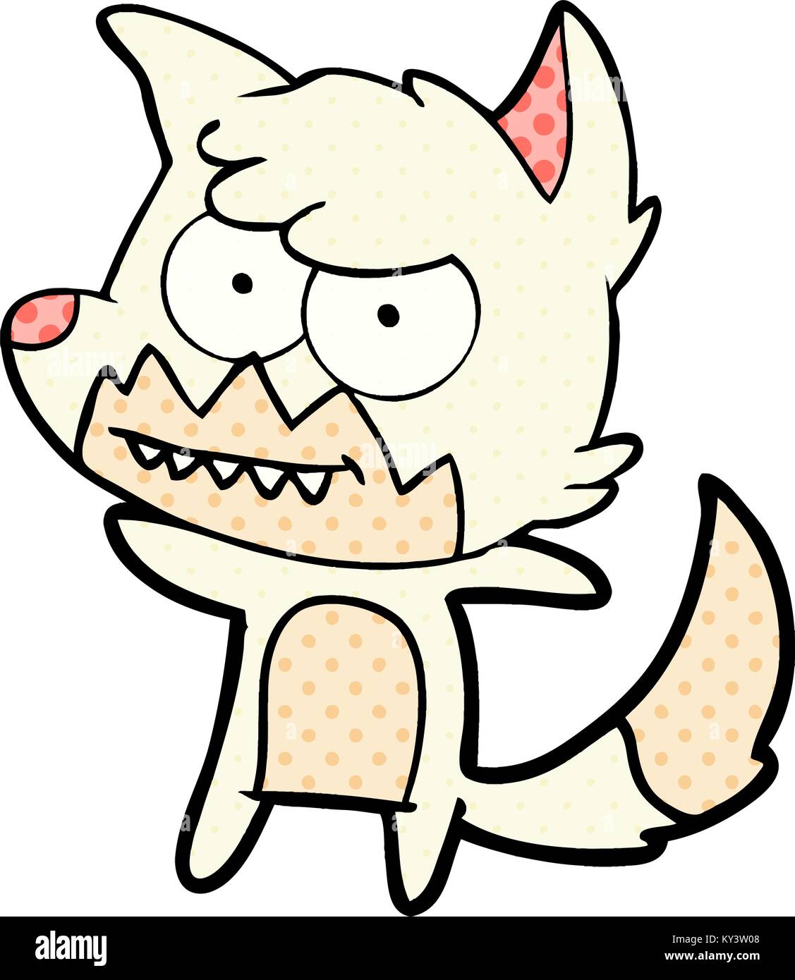 cartoon grinning fox Stock Vector Image & Art - Alamy