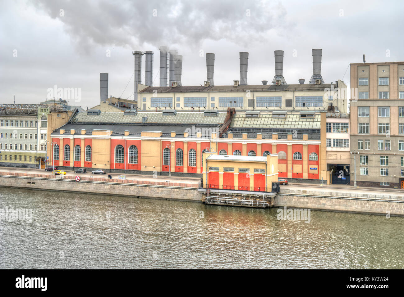 Thermal power station on moscow hi-res stock photography and images - Alamy