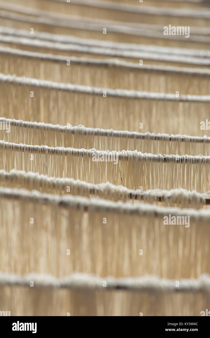Drying rice noodle hi-res stock photography and images - Alamy