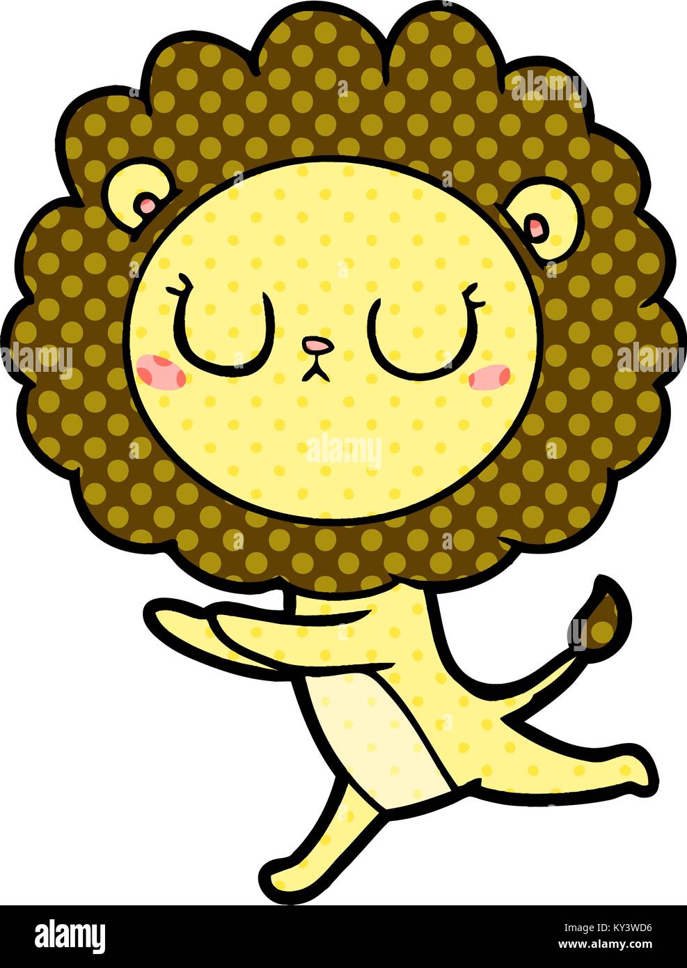 cartoon running lion Stock Vector Image & Art - Alamy