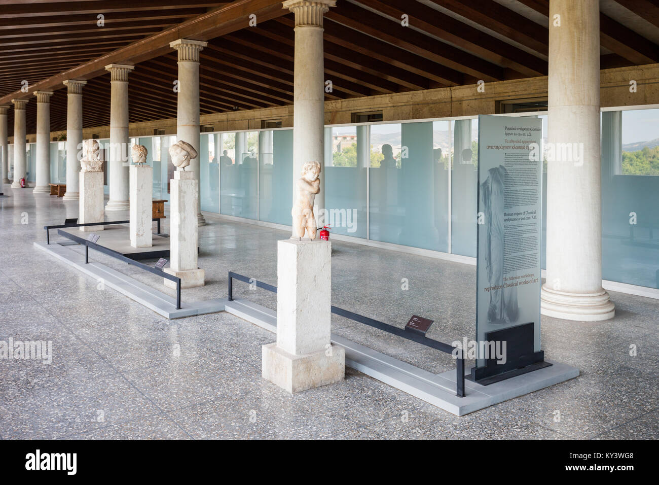 ATHENS, GREECE - OCTOBER 19, 2016: The Museum of the Ancient Agora ...