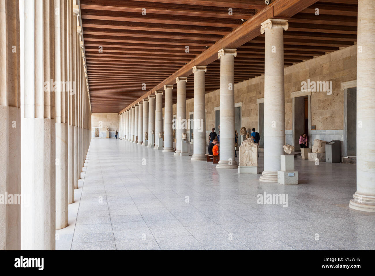 Museum of the ancient agora hi-res stock photography and images - Alamy