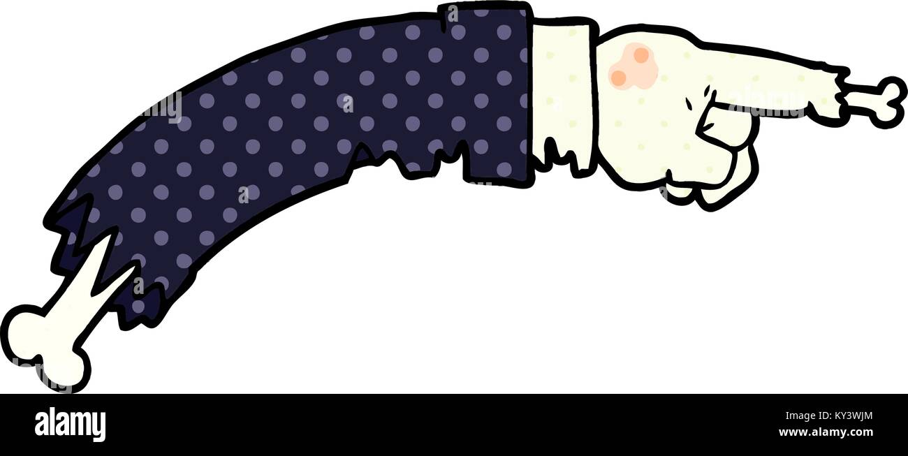 cartoon pointing zombie hand Stock Vector Image & Art - Alamy