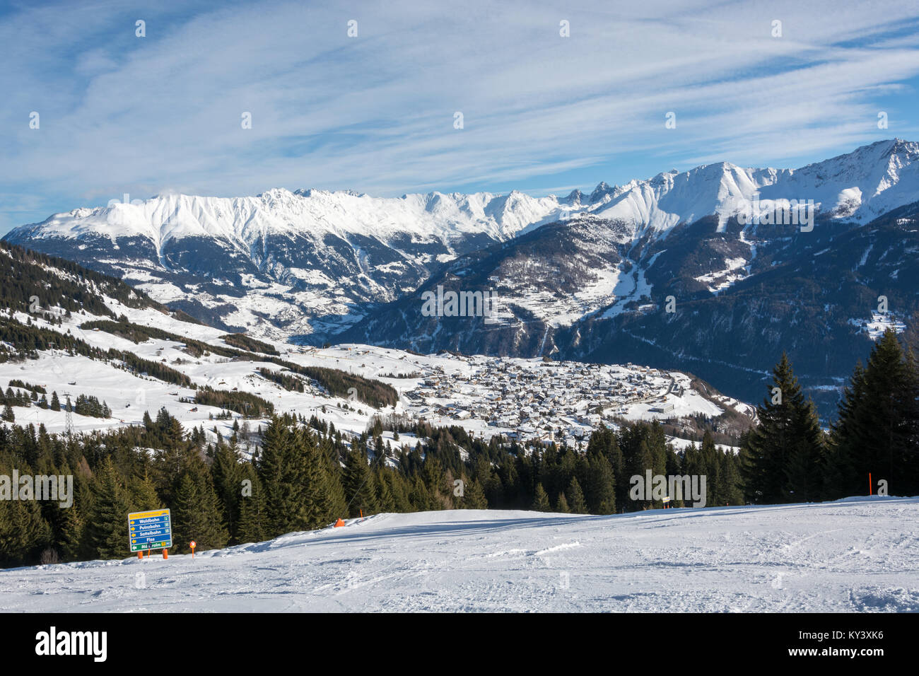 Village serfaus hi-res stock photography and images - Alamy