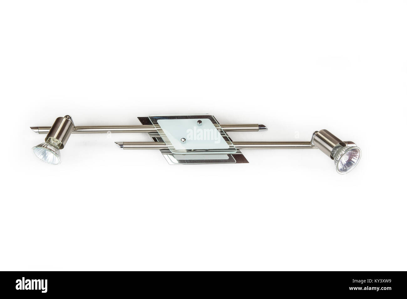 Modern halogen spotlight for living room or hall Stock Photo - Alamy