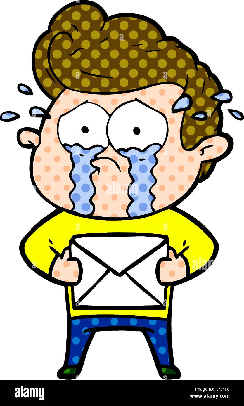 Crying news Stock Vector Images - Alamy