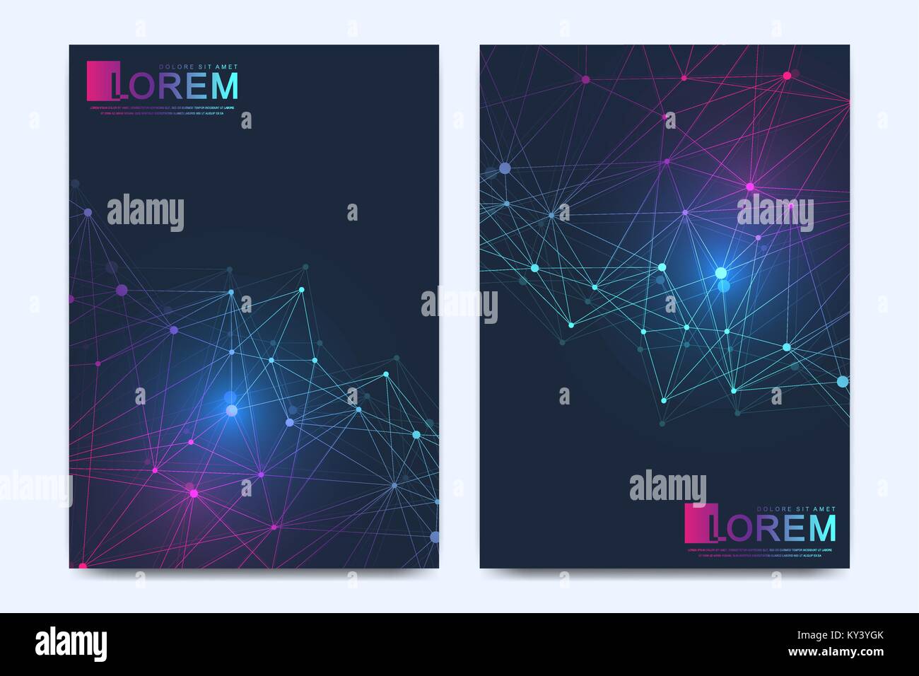 Modern vector template for brochure, Leaflet, flyer, advert, cover ...