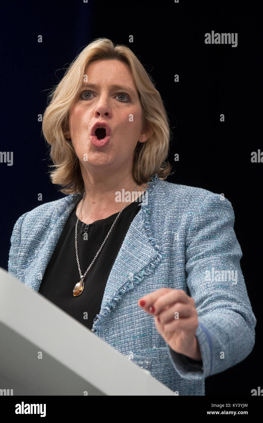Secretary of state for Energy and Climate Change Amber Rudd MP ...