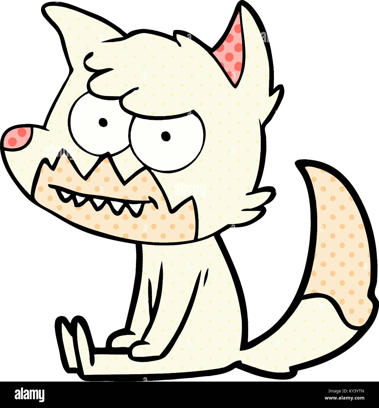 cartoon grinning fox Stock Vector Image & Art - Alamy