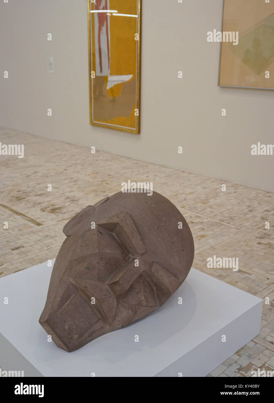 Lenin (As Sleeping Muse) sculpture by Pedro Reyes, Museo Rufino Tomayo ...