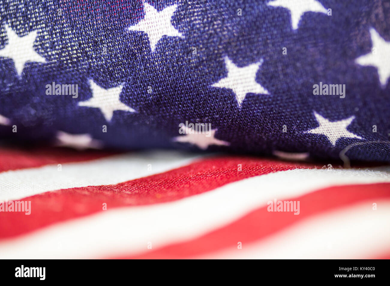 A closeup of an American flag Stock Photo - Alamy