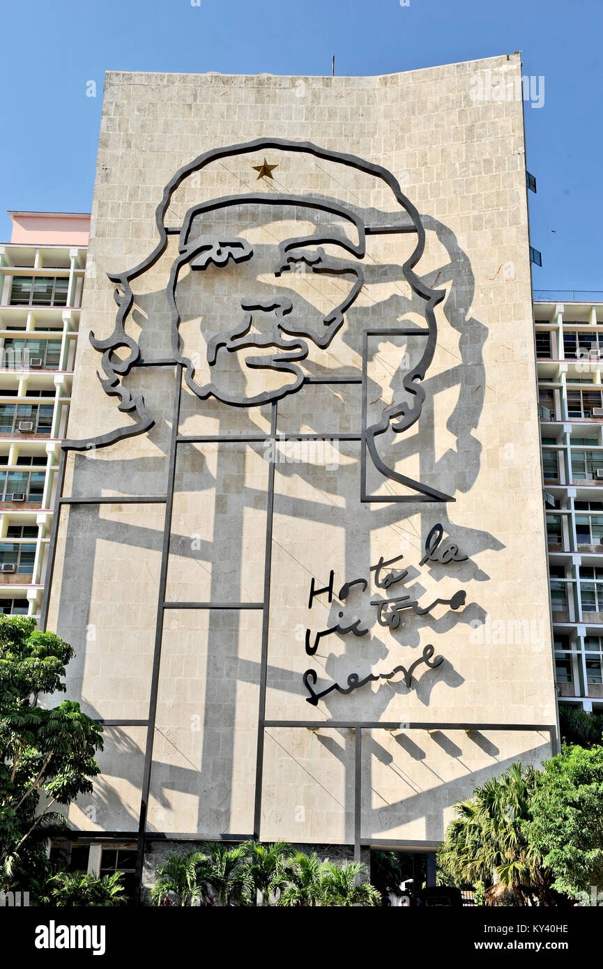 HAVANA, CUBA, MAY 11, 2009. The Revolution Square, in Havana, Cuba, on ...