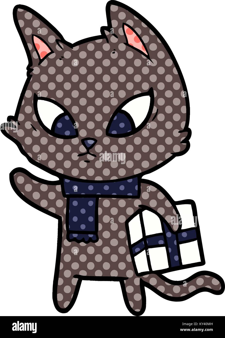 confused cartoon cat Stock Vector Image & Art - Alamy