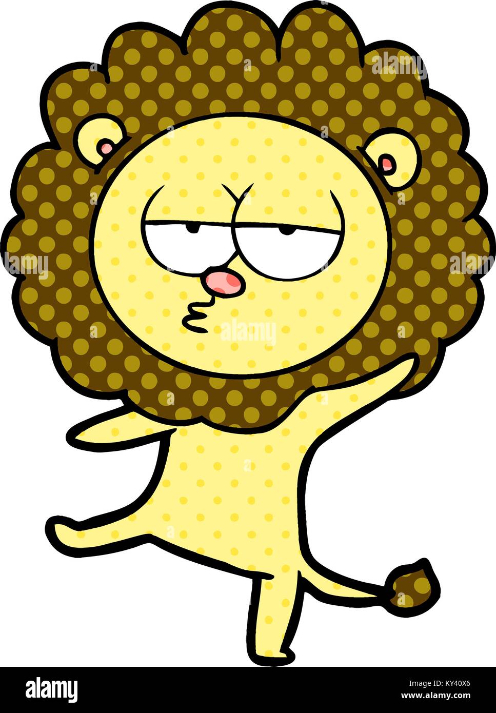 cartoon dancing lion Stock Vector Image & Art - Alamy