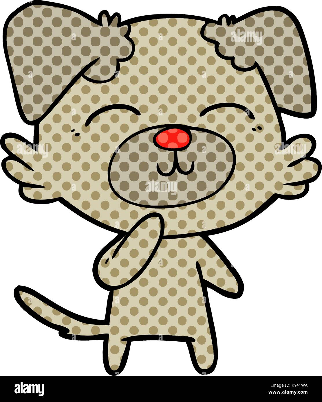 cartoon dog thinking Stock Vector Image & Art - Alamy