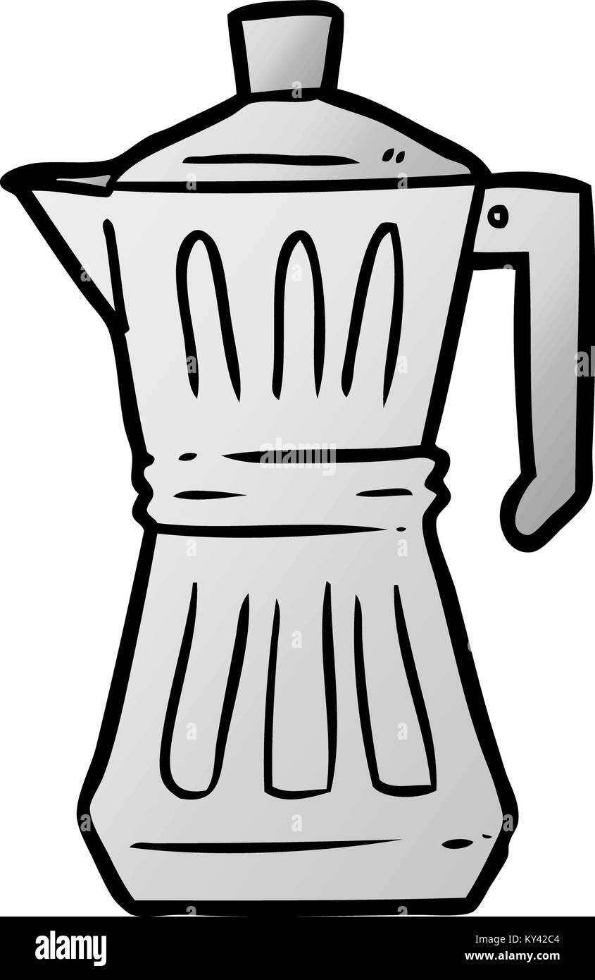 cartoon espresso maker Stock Vector Image & Art - Alamy
