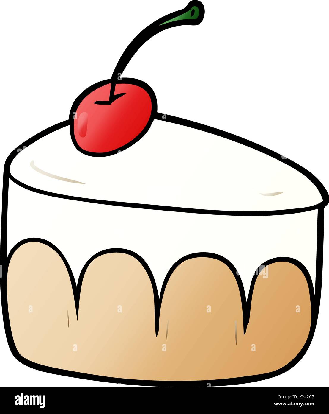 Cartoon dessert character retro Stock Vector Images - Alamy