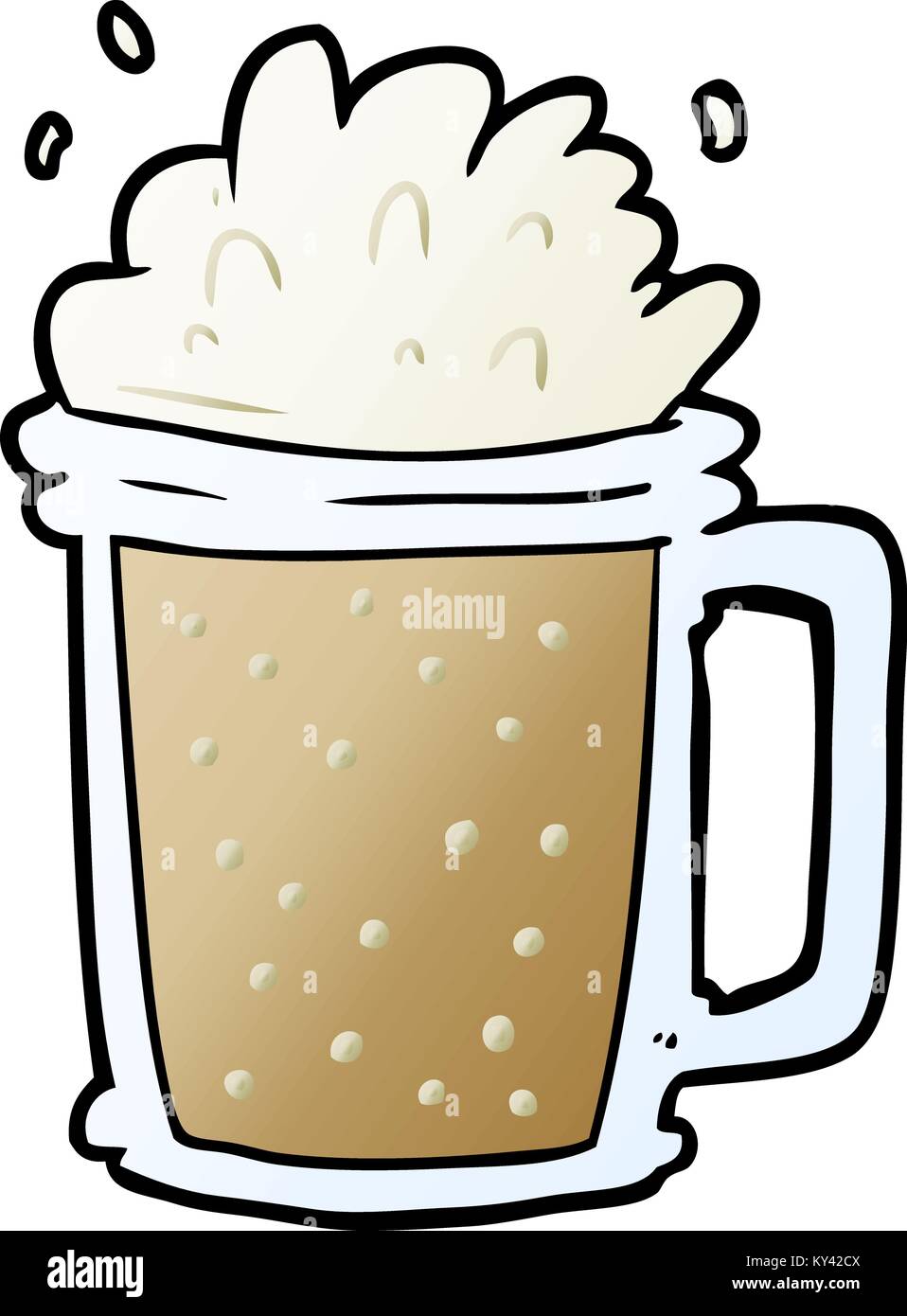 cartoon pint of ale Stock Vector Image & Art - Alamy