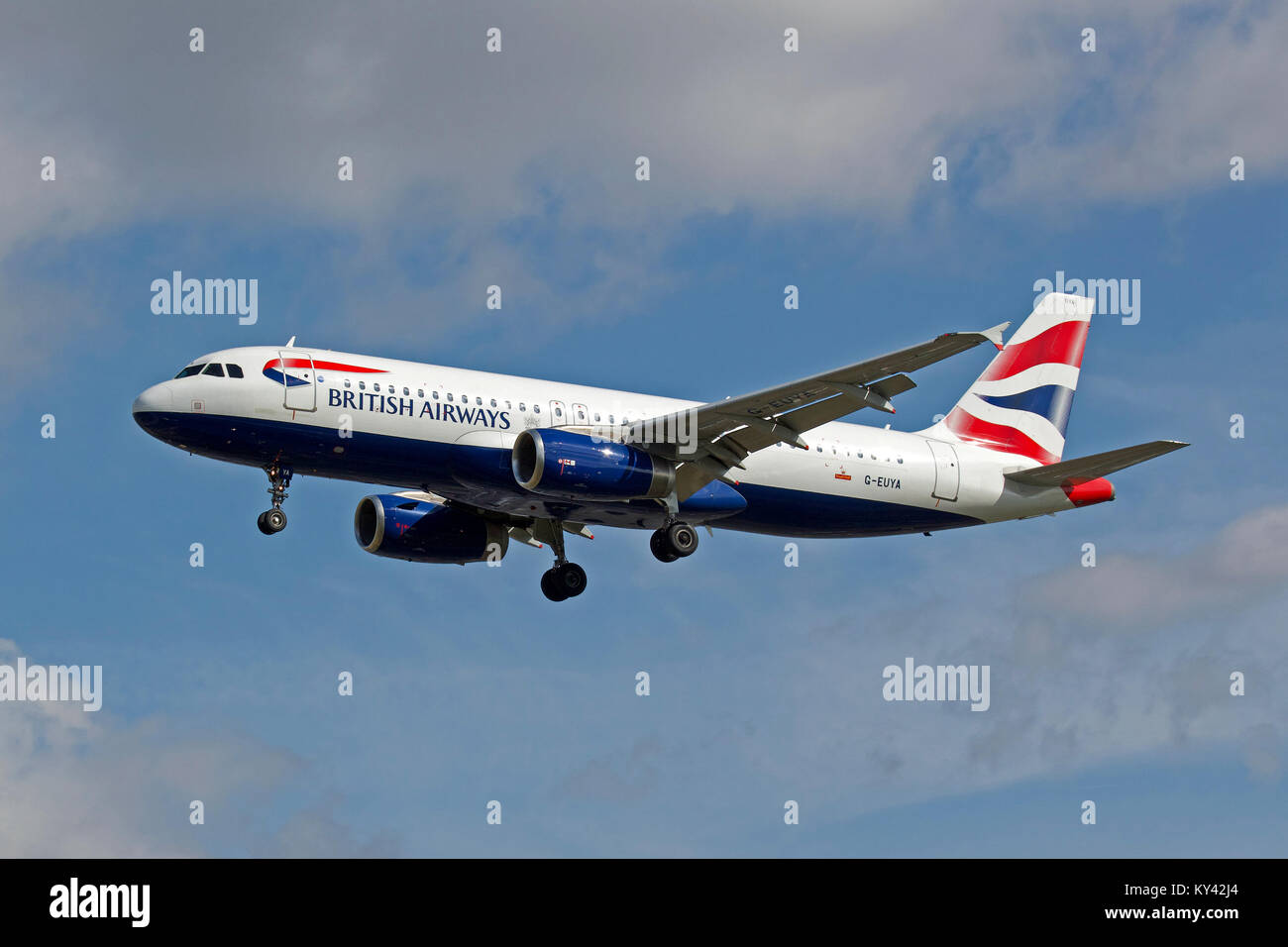 British airways airbus a320 tail hi-res stock photography and images ...