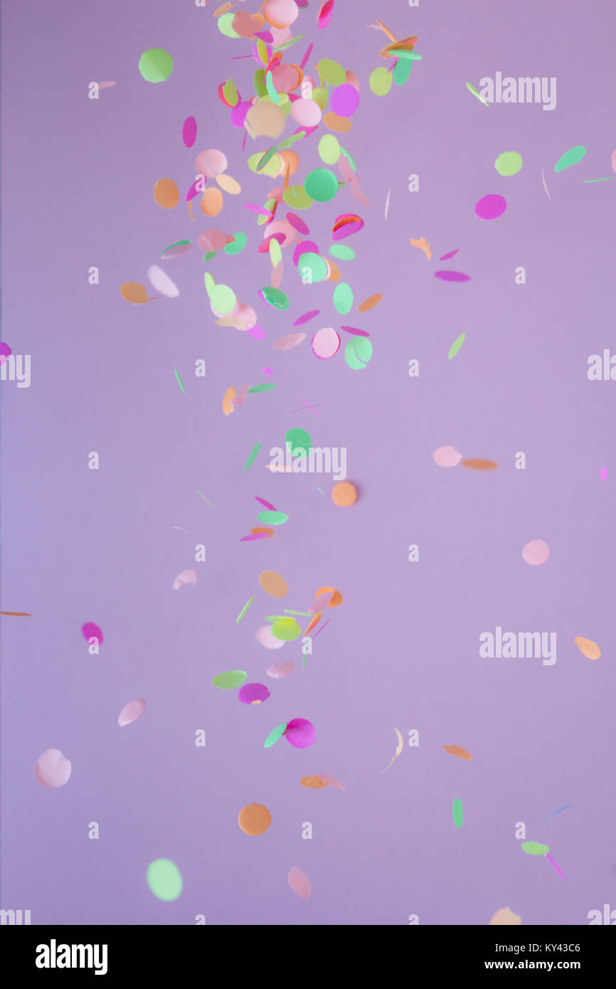 Party Confetti Falling