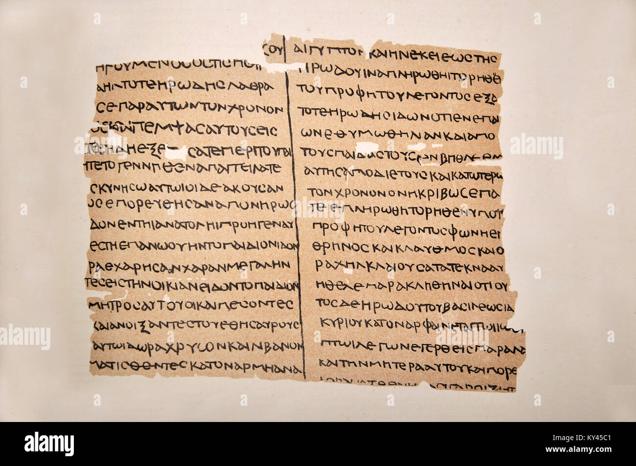 A possible first century Greek Manuscript of the Gospel of Matthew ...