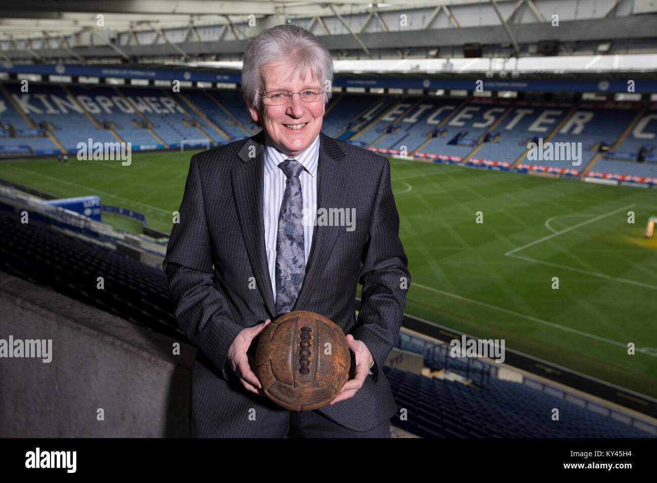 John Hutchinson, the club historian and archivist, pictured inside ...