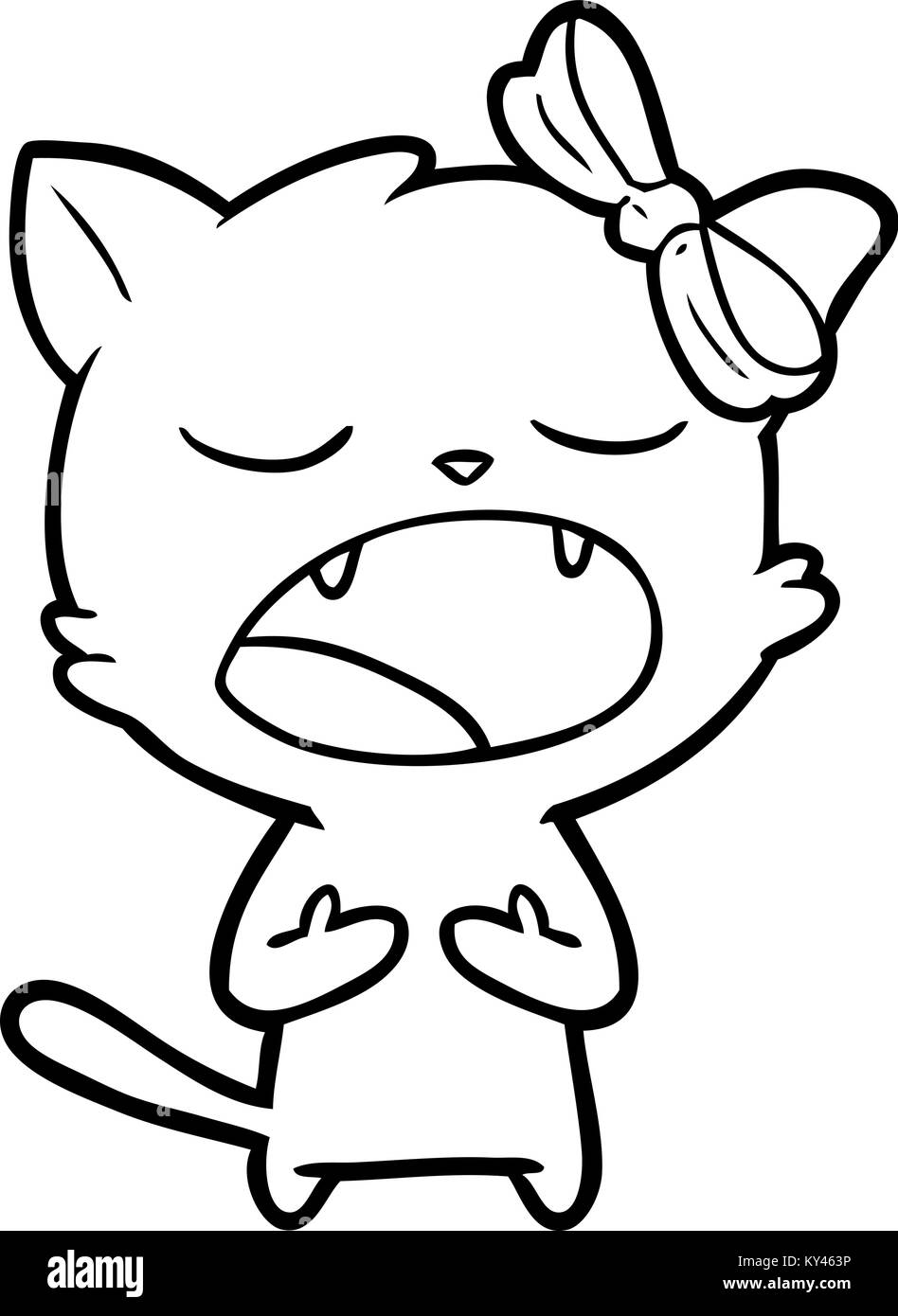 cartoon cat meowing Stock Vector Image & Art - Alamy cartoon cat meowing Stock Vector Image & Art - Alamy