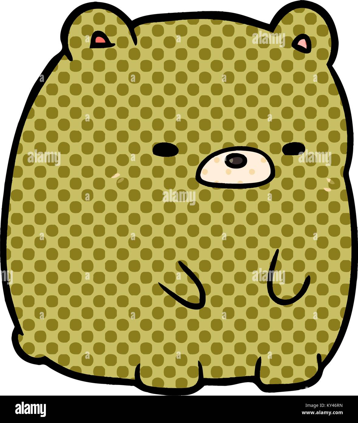Cartoon Sad Bear Stock Vector Images - Alamy
