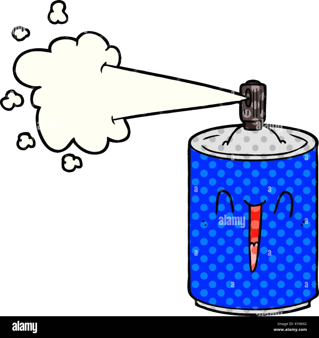 cartoon aerosol spray can Stock Vector Image & Art - Alamy