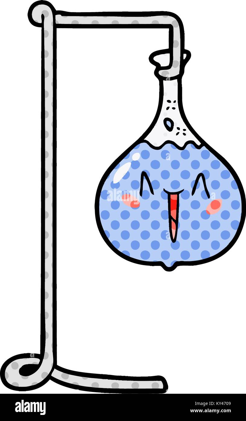 happy cartoon science experiment Stock Vector Image & Art - Alamy