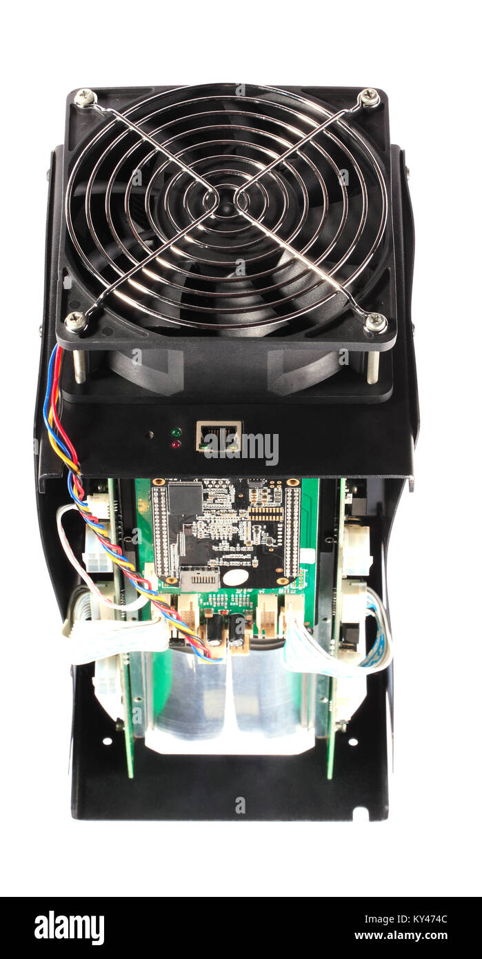 electronic device isolated on white background Stock Photo - Alamy