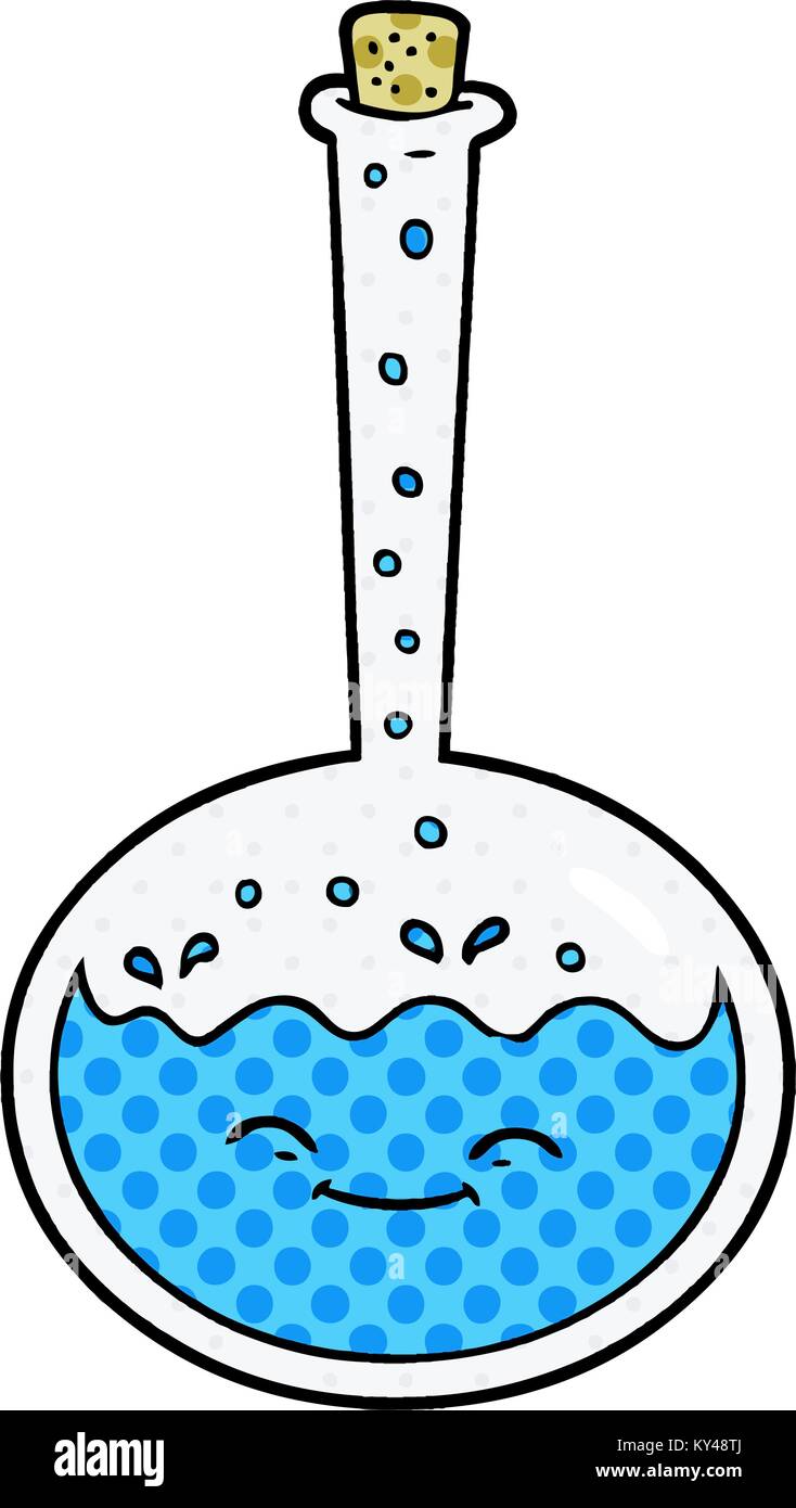 cartoon chemical reaction Stock Vector Image & Art - Alamy