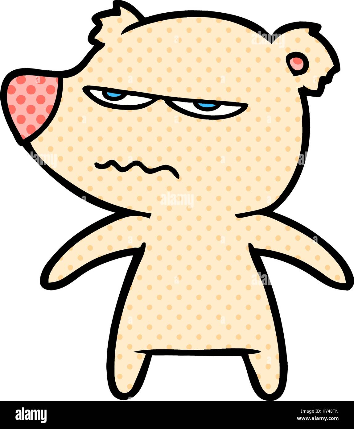 angry bear cartoon Stock Vector Image & Art - Alamy