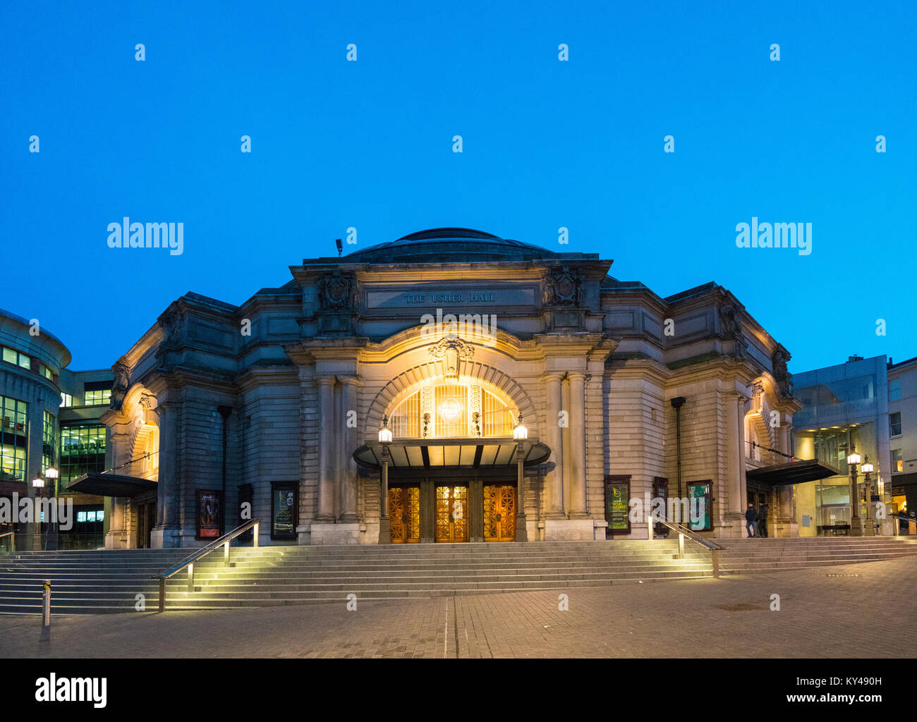 Usher hall night hi-res stock photography and images - Alamy
