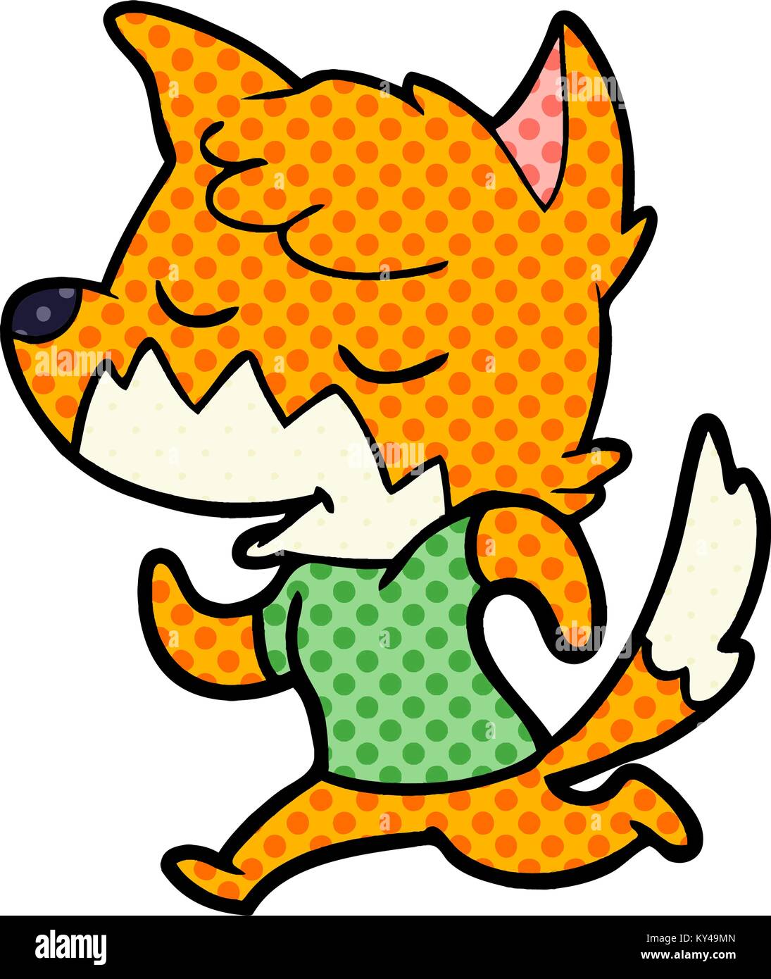 Cartoon Fox Running High Resolution Stock Photography and Images - Alamy