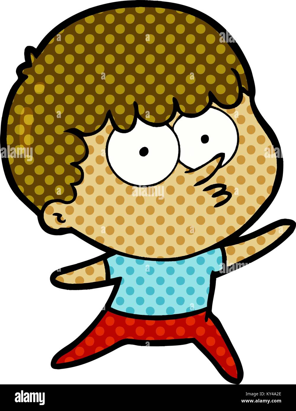 cartoon dancing boy Stock Vector Image & Art - Alamy