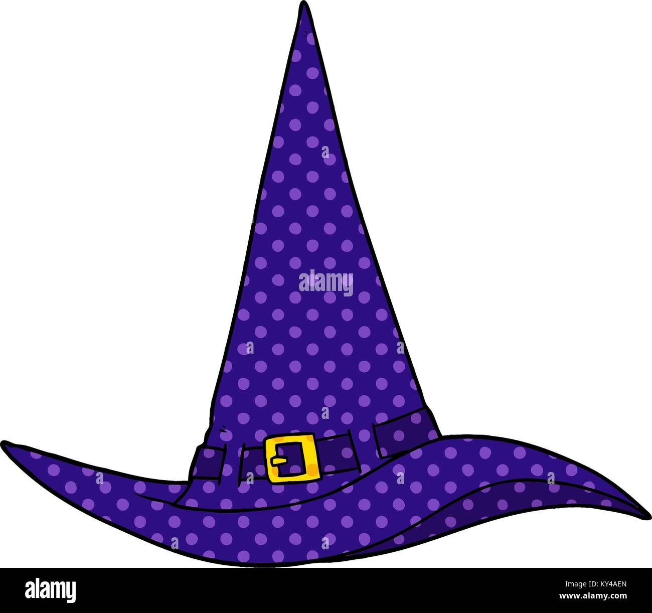 cartoon witch hat Stock Vector Image & Art - Alamy