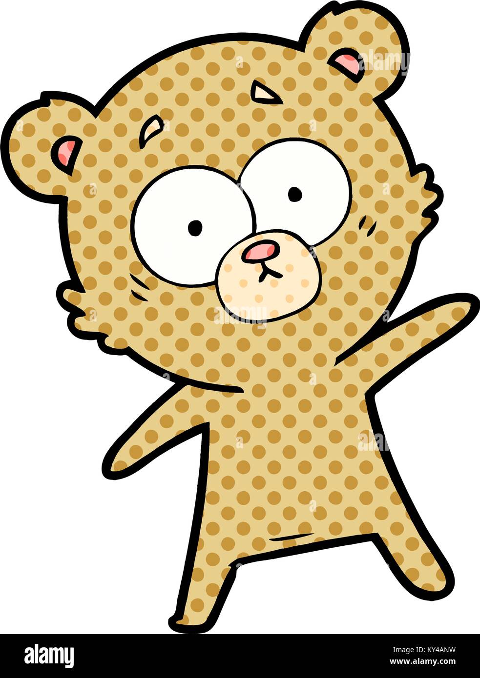 surprised bear cartoon Stock Vector Image & Art - Alamy