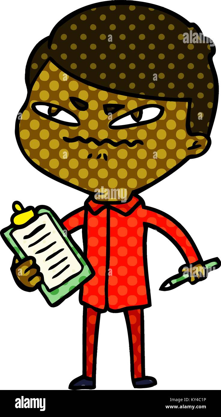 cartoon angry man Stock Vector Image & Art - Alamy