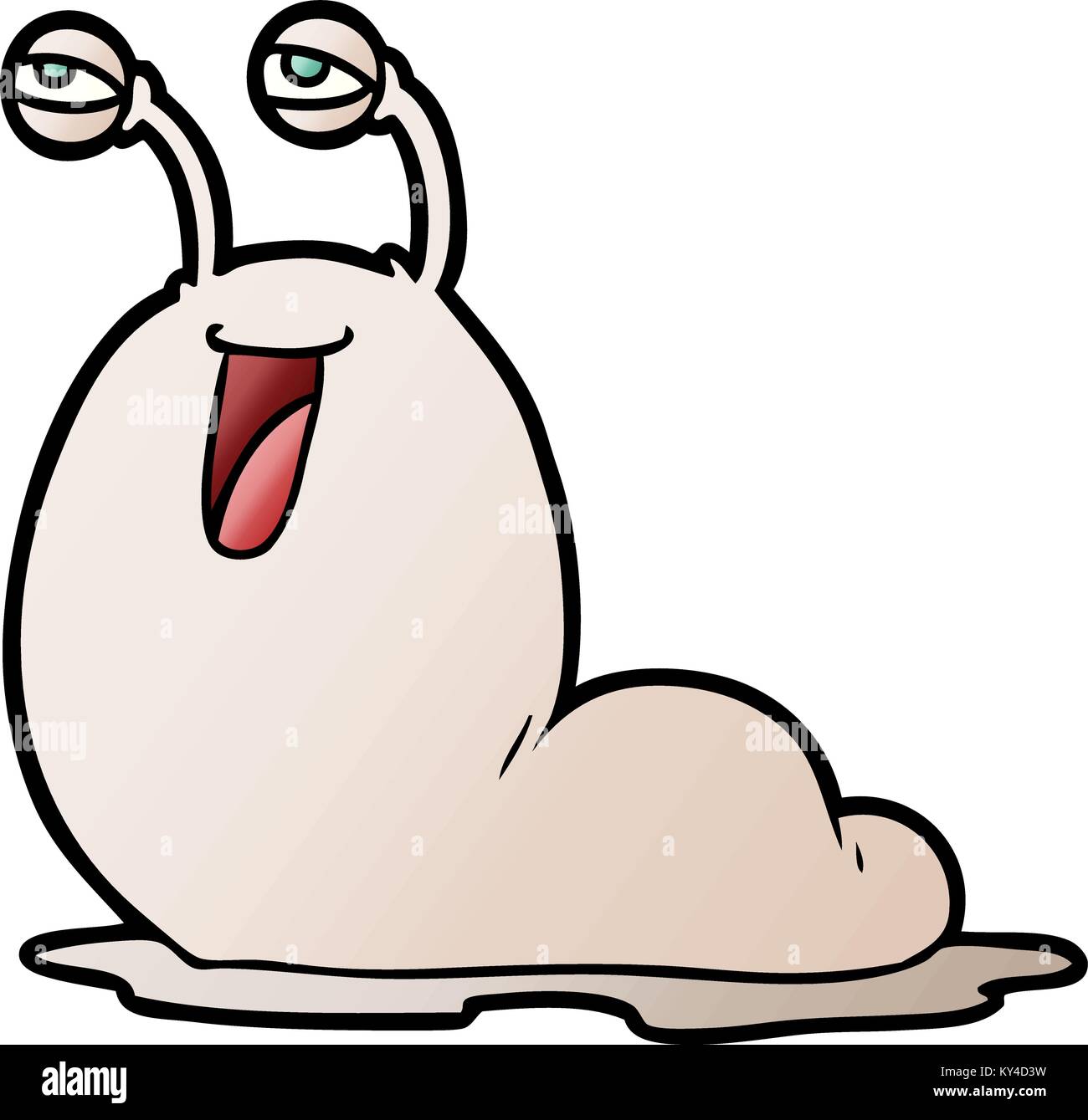 gross cartoon slug Stock Vector Image & Art - Alamy