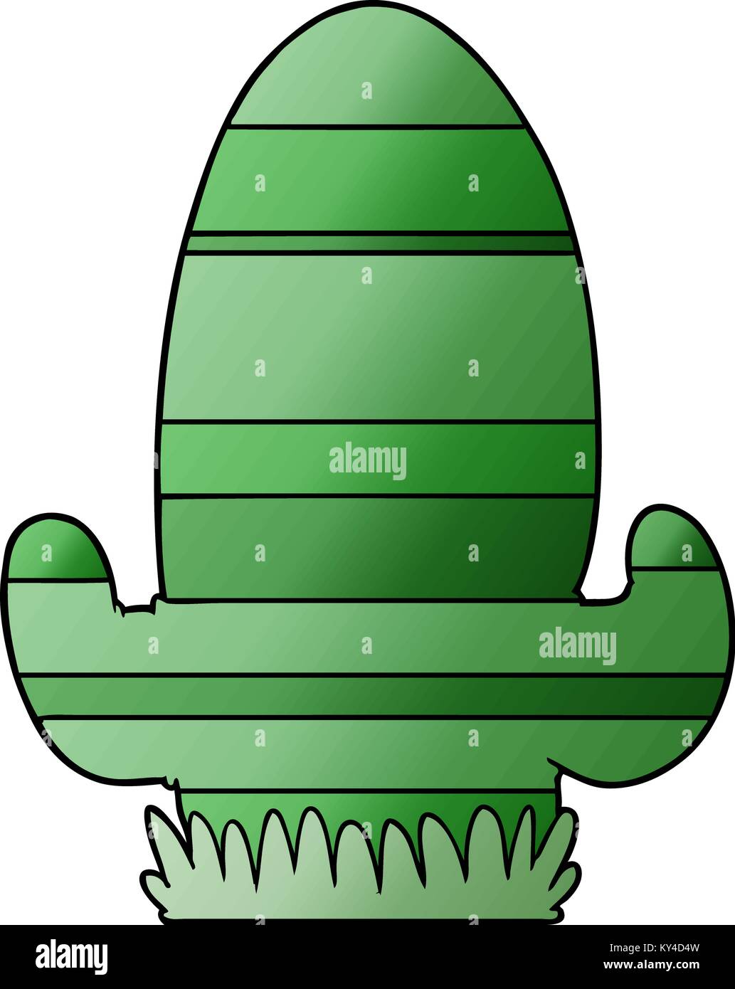 Spikey plant Stock Vector Images - Alamy