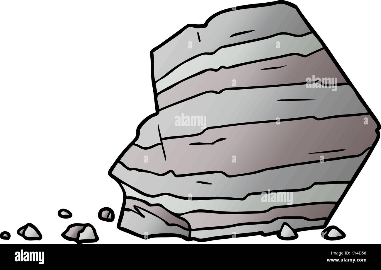 cartoon large rock Stock Vector Image & Art - Alamy