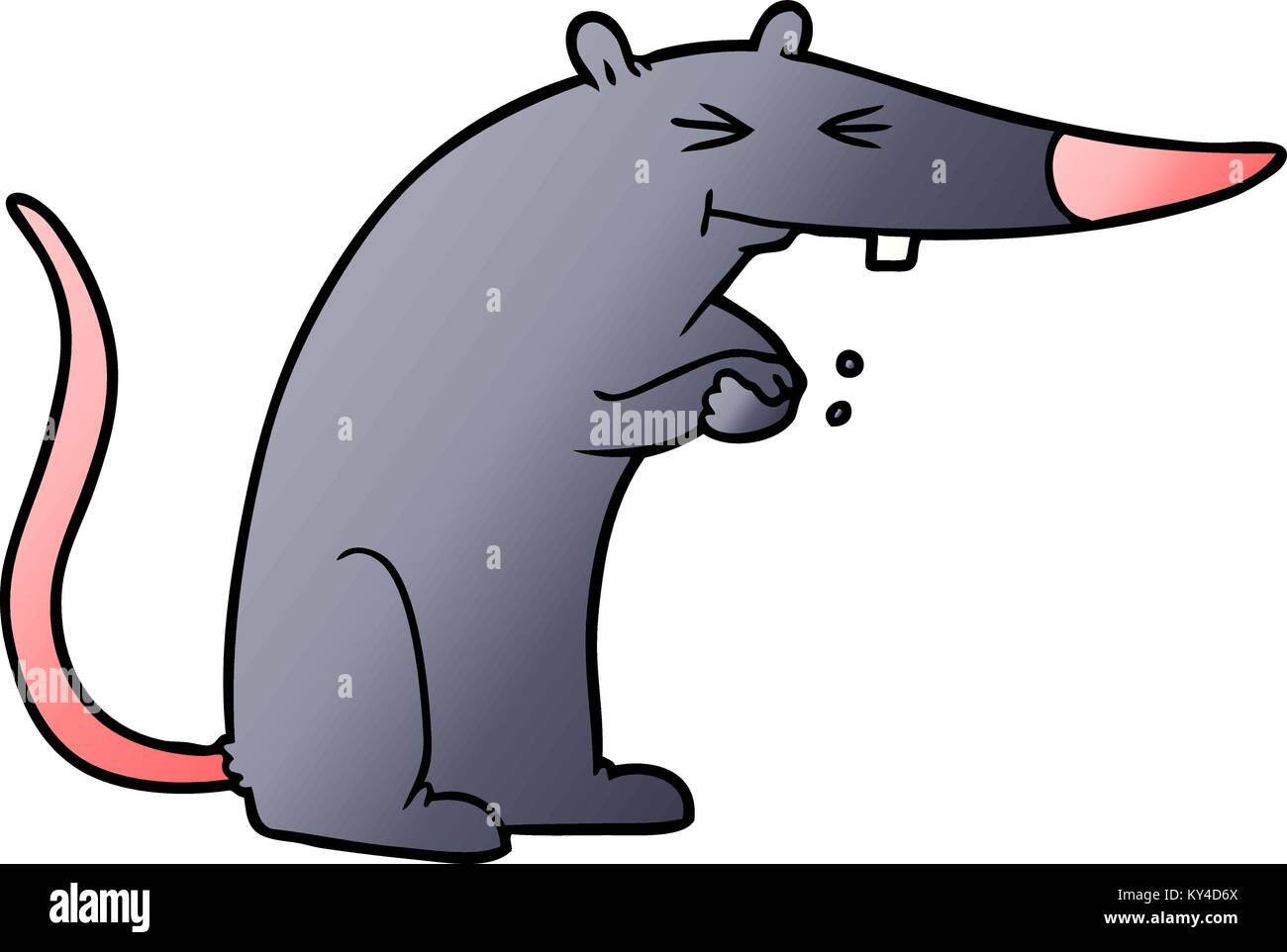 cartoon sneaky rat Stock Vector Image & Art - Alamy