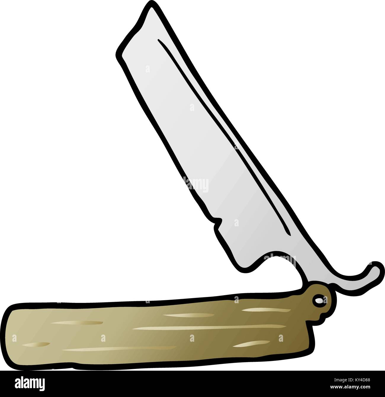 cartoon traditional razor Stock Vector Image & Art - Alamy