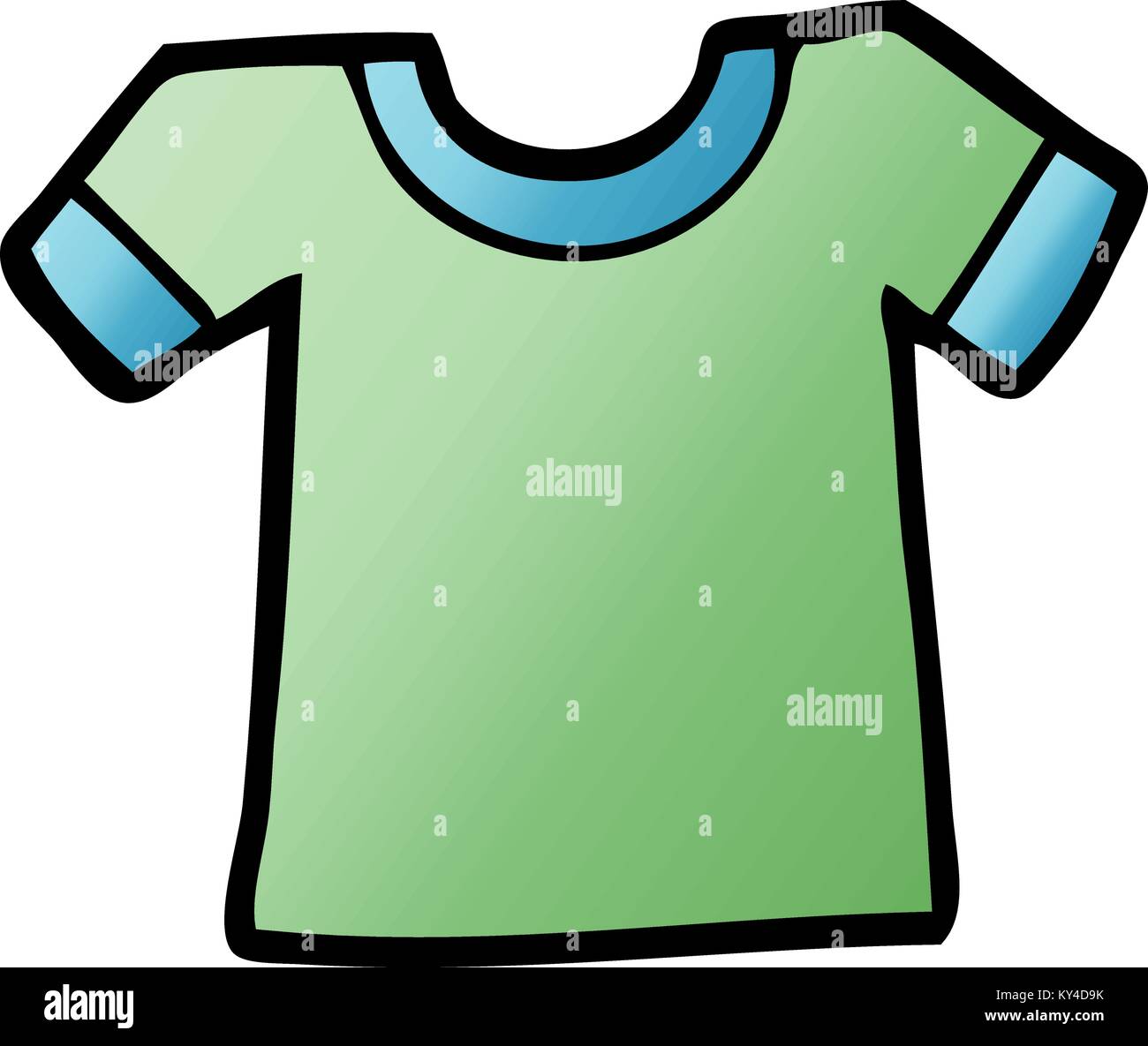 cartoon tee shirt Stock Vector Image & Art - Alamy
